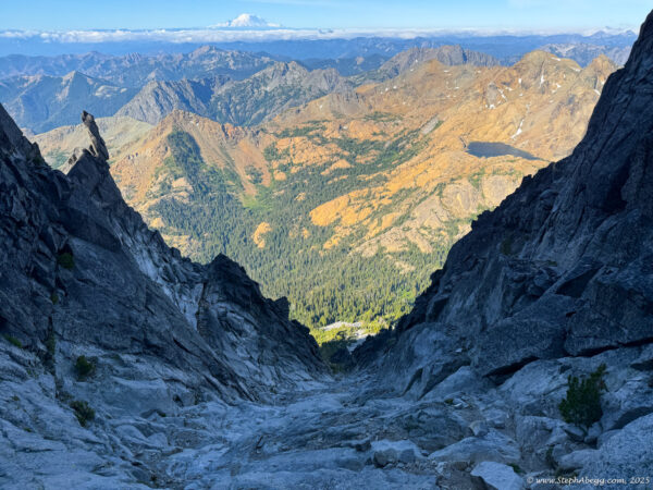 Mt. Stuart, West Ridge (5.6, 2300') - www.StephAbegg.com