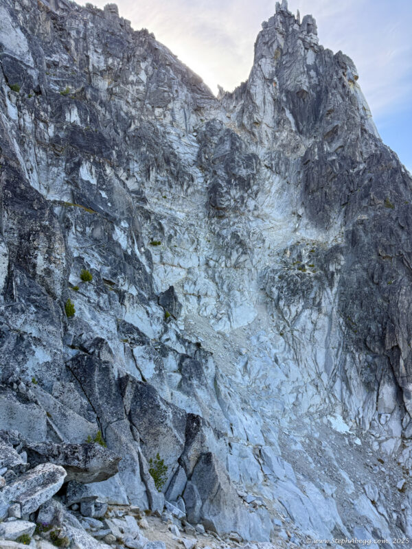 Mt. Stuart, West Ridge (5.6, 2300') - www.StephAbegg.com